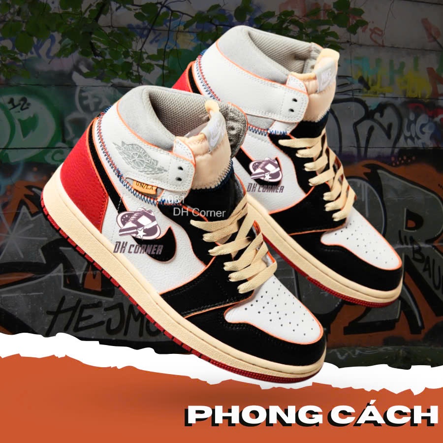 Giày thể thao 1 Retro High x Travis Scott, giày sneaker phong cách trẻ ...