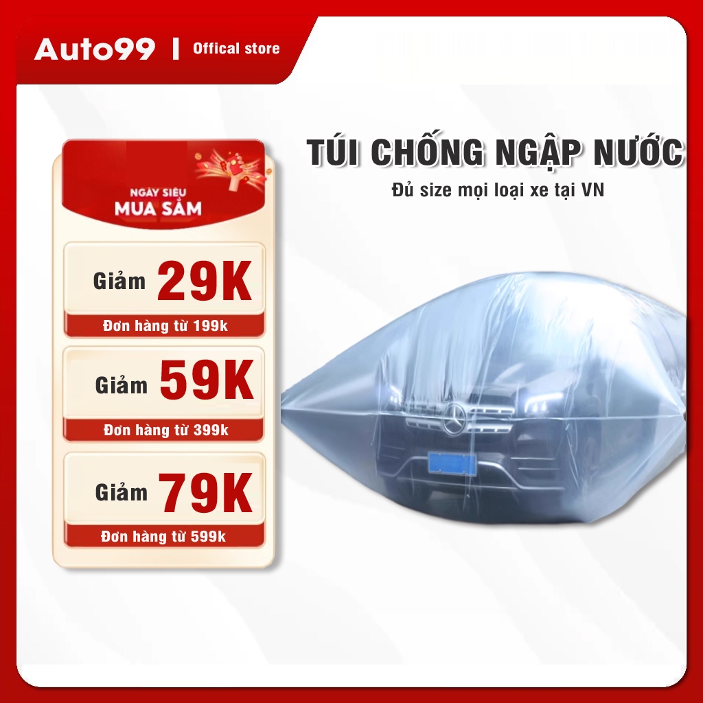 Túi Chống Ngập Nước CHống Thủy Kích Cho Ô Tô Chất Liệu Túi Dai Không Dễ Rách AUTO99 | Shopee ...