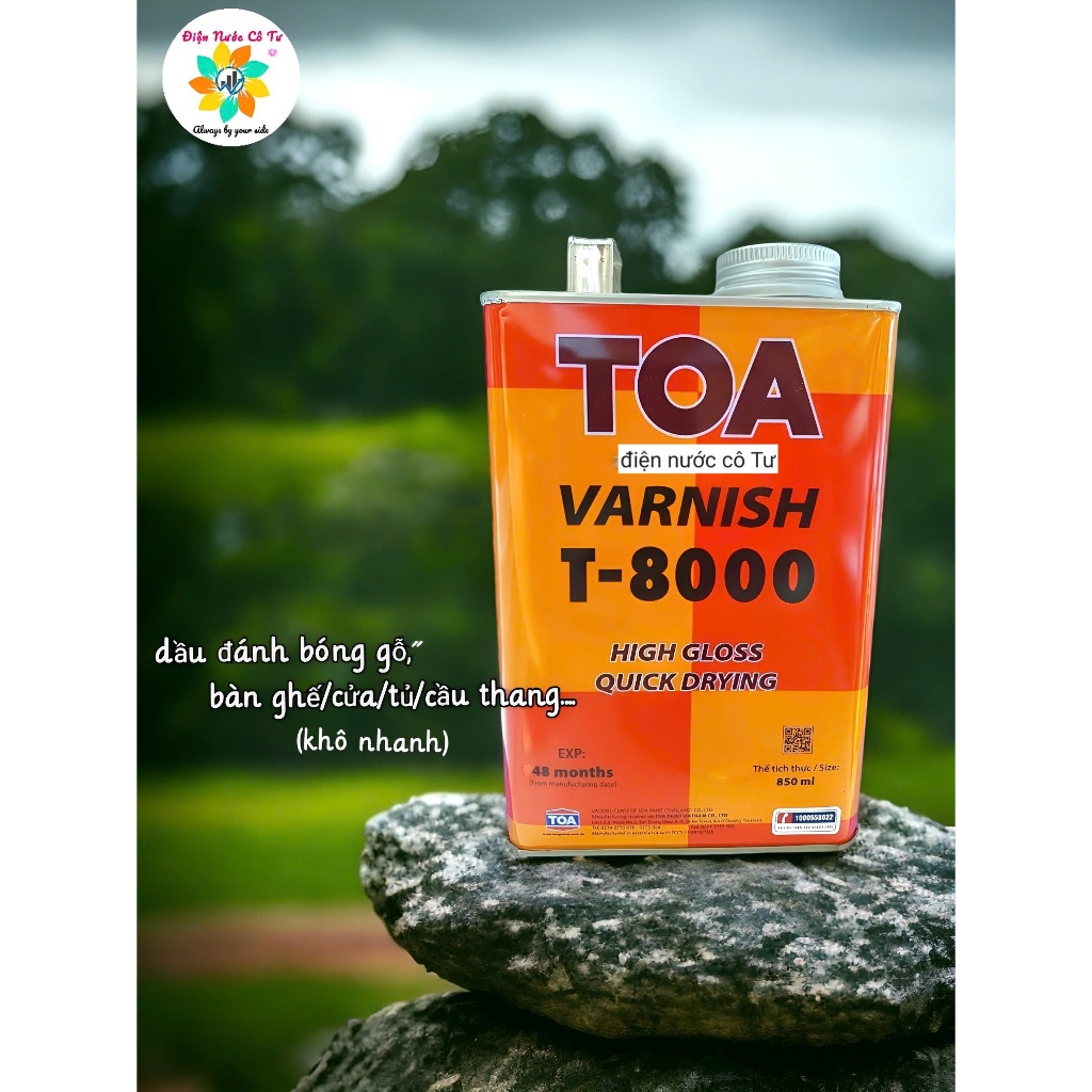Dầu bóng gỗ nội thất cao cấp TOA Varnish T8000 850ml | Shopee Việt Nam