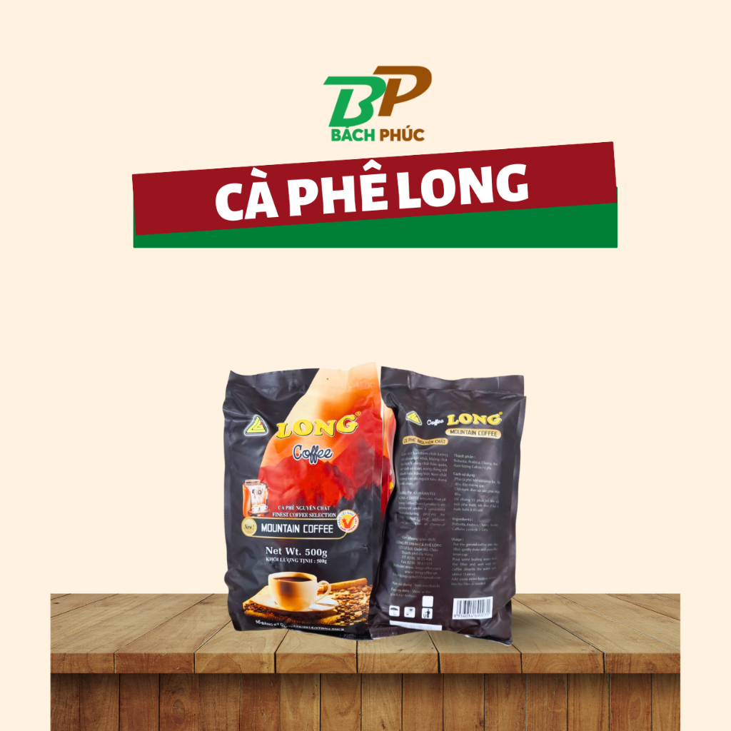 Cà phê Long 500g - Cafe Long - Cà phê nguyên chất - Cà phê Đà Nẵng ...