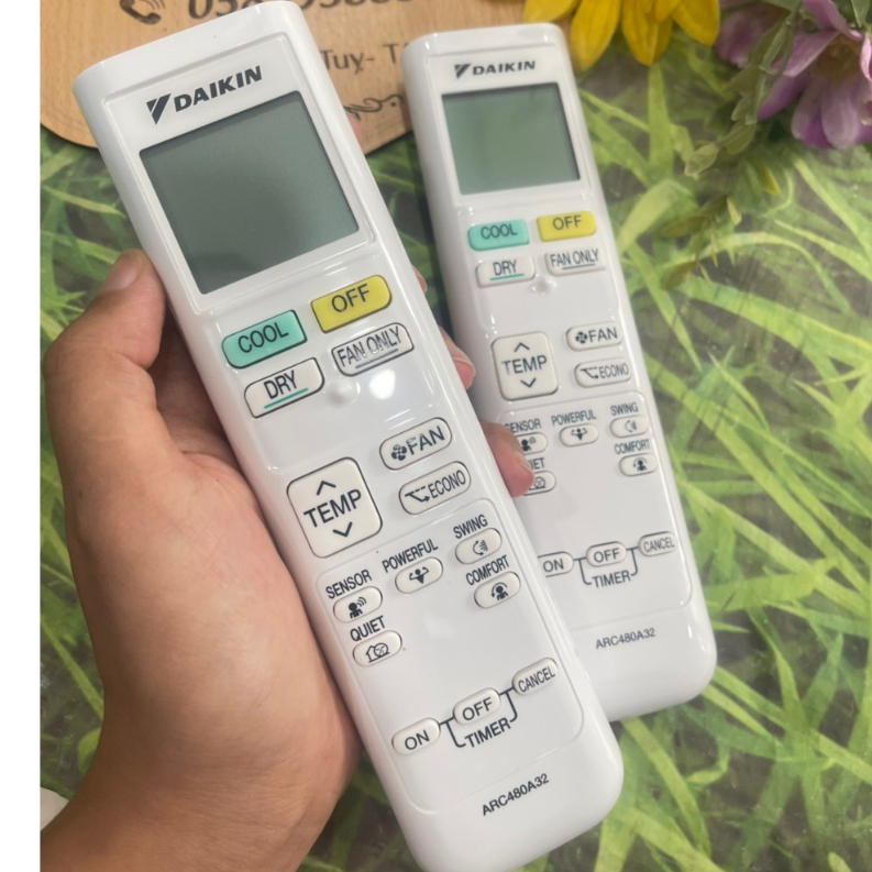 Remote máy lạnh DAIkin hàng chuẩn zin chính hãng | Shopee Việt Nam