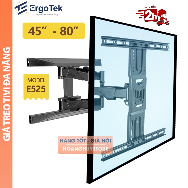 Giá Treo Tivi Góc Xoay NB P6 45 - 80 Inch - Khung Treo Tivi P6 Xoay Đa Năng - Kéo Đẩy Linh Hoạt ...