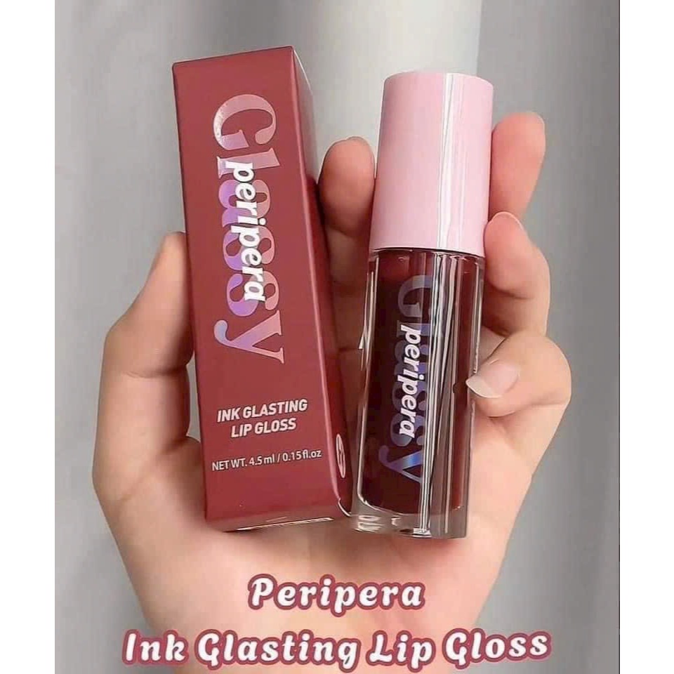SON TINT BÓNG PERIPERA INK GLASTING LIP GLOSS #06 MADE IT | Shopee Việt Nam