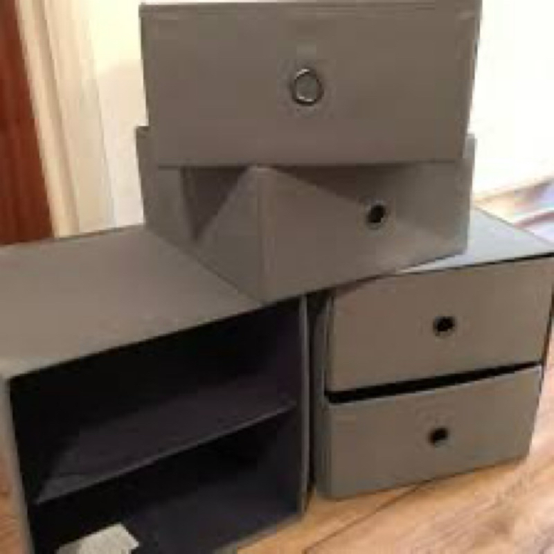 Hộp vải 2 ngăn kéo FLARRA IKEA | Shopee Việt Nam