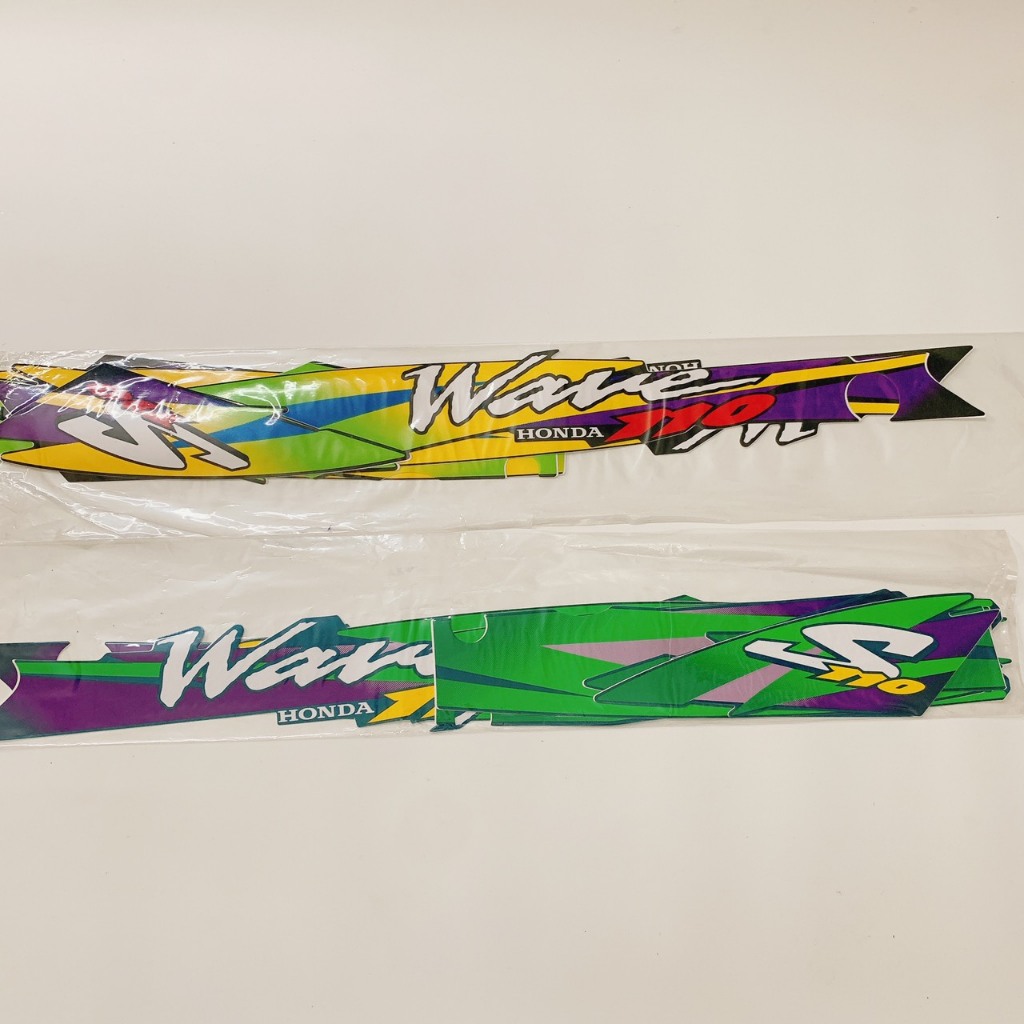 BỘ TEM DÁN XE WAVE S100 ĐỜI 1999 HÀNG NHƯ ZIN | Shopee Việt Nam