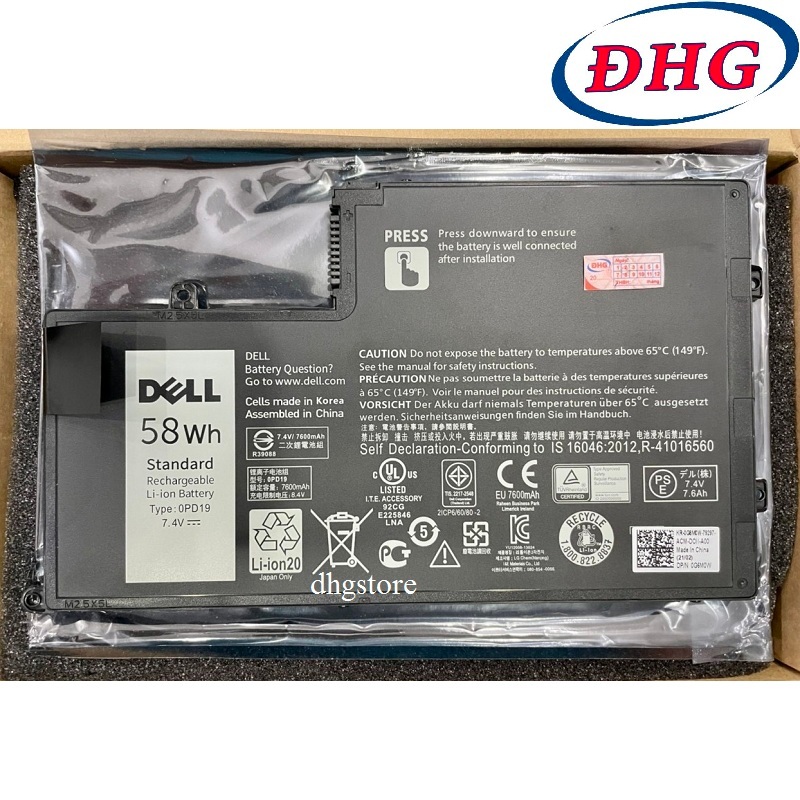 Pin laptop Dell Inspiron 5442 5447 5448 5542 5545 5547 5548 5557 ...
