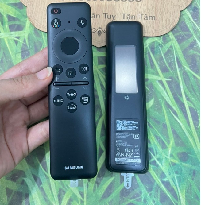 Remote tivi dành cho SAMSUNG pin năng lượng mặt trời hàng zin bảo hành ...