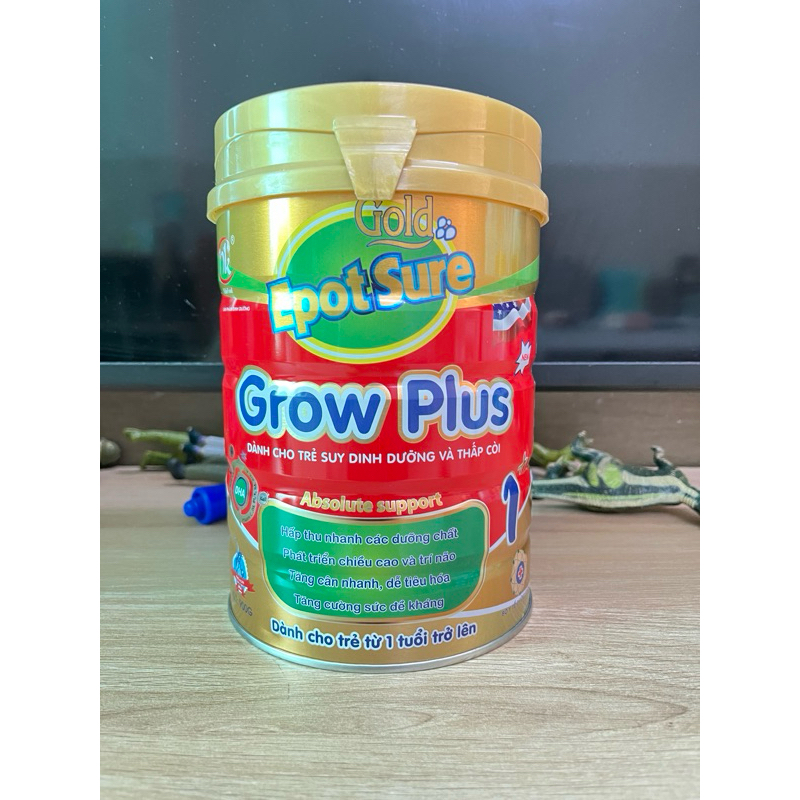 Sữa Grow Plus Epot Sure 900g tăng cân dành cho trẻ suy dinh dưỡng và ...
