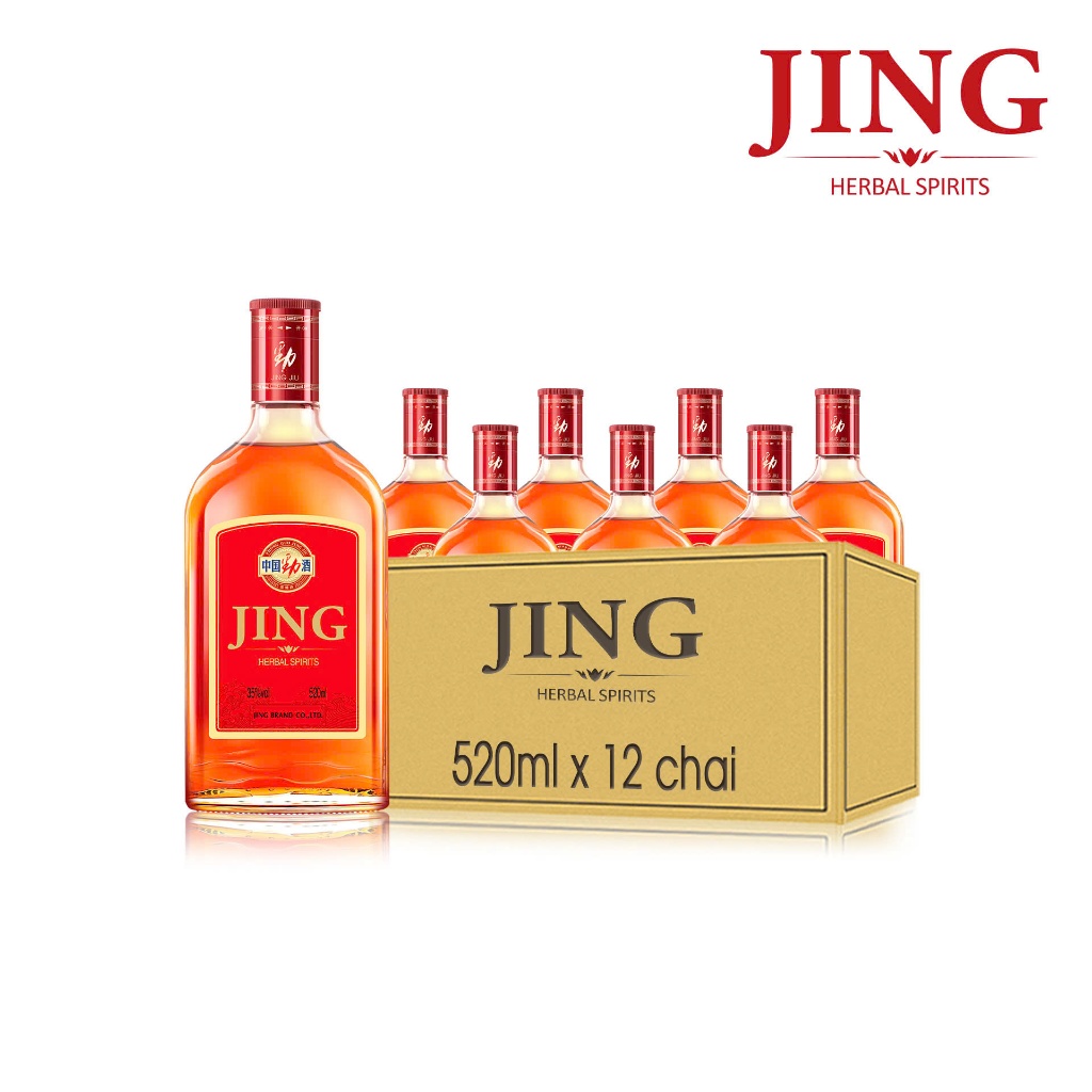 Thùng JING 35% 520ml (100% hàng nhập khẩu chính hãng) | Shopee Việt Nam