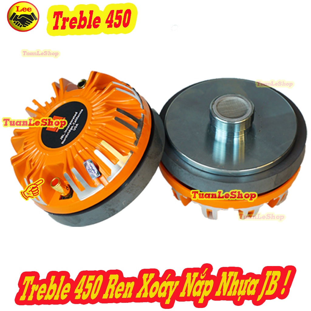 TREBLE CHƠI BASS 25, TREP 450 CAM NẮP NHÔM REN XOÁY - LOA TREBLE 450 ...