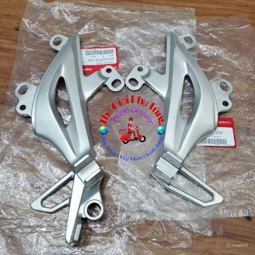 Gác chân sau Wave 125i, Future 125, Future Led zin Thái Lan - 50716-KYZ ...
