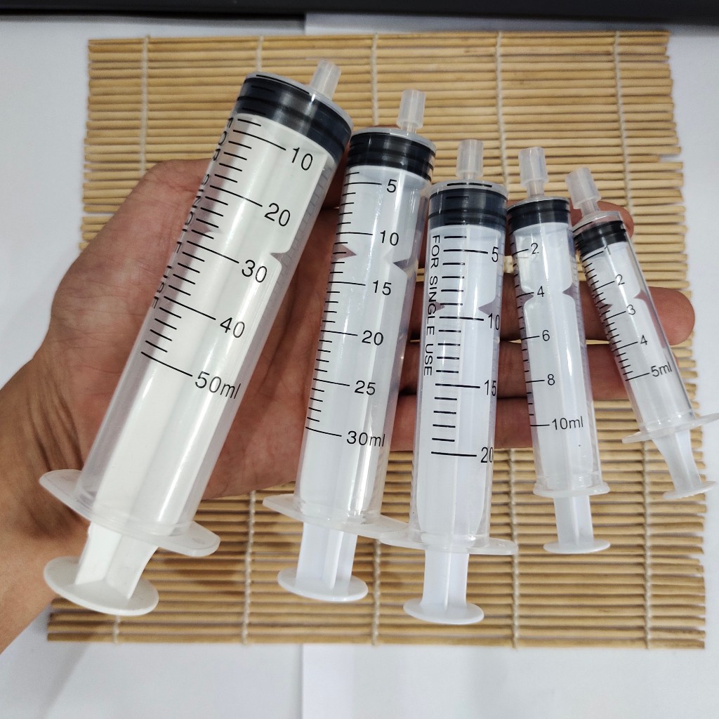 Xilanh chuyên dụng chiết nước hoa 5ml 10ml 20ml 30ml 50ml - Ống xi lanh có đầu chiết nước hoa du ...