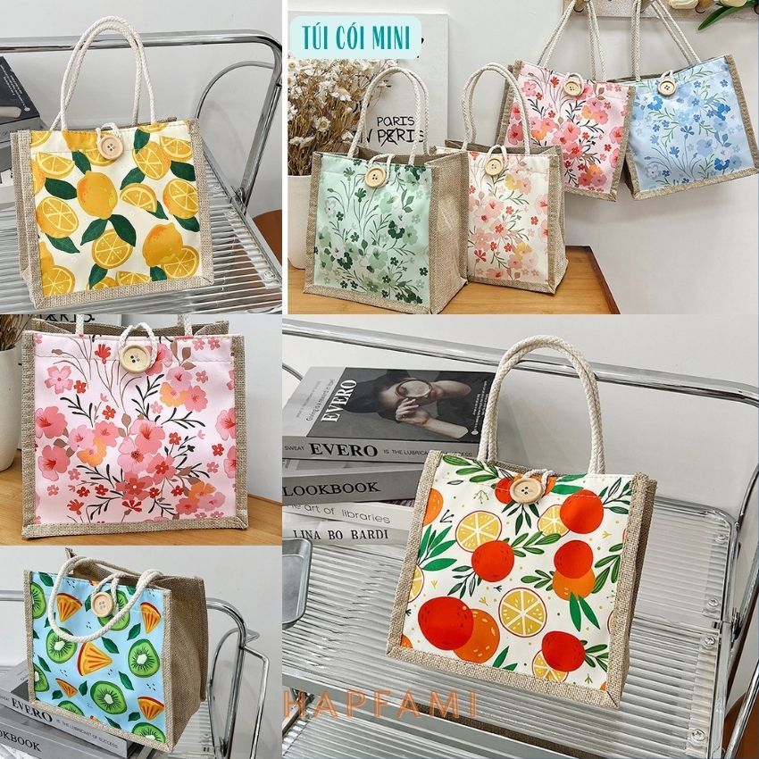 Túi cói mini,túi cói Phong cách VINTAGE,Túi xách nữ thời trang kiểu ...