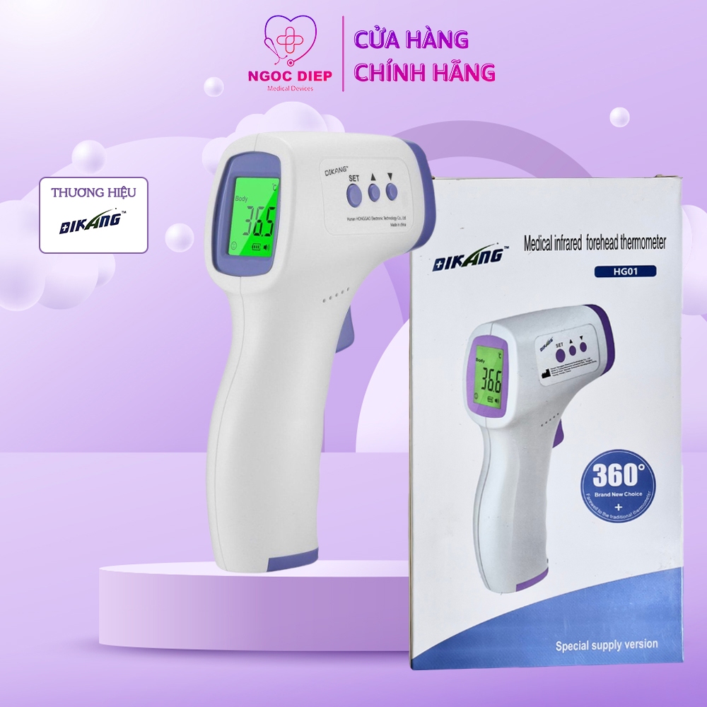 Nhiệt kế hồng ngoại DIKANG HG01 - Máy đo nhiệt độ cầm tay - Hàng chính hãng | Shopee Việt Nam