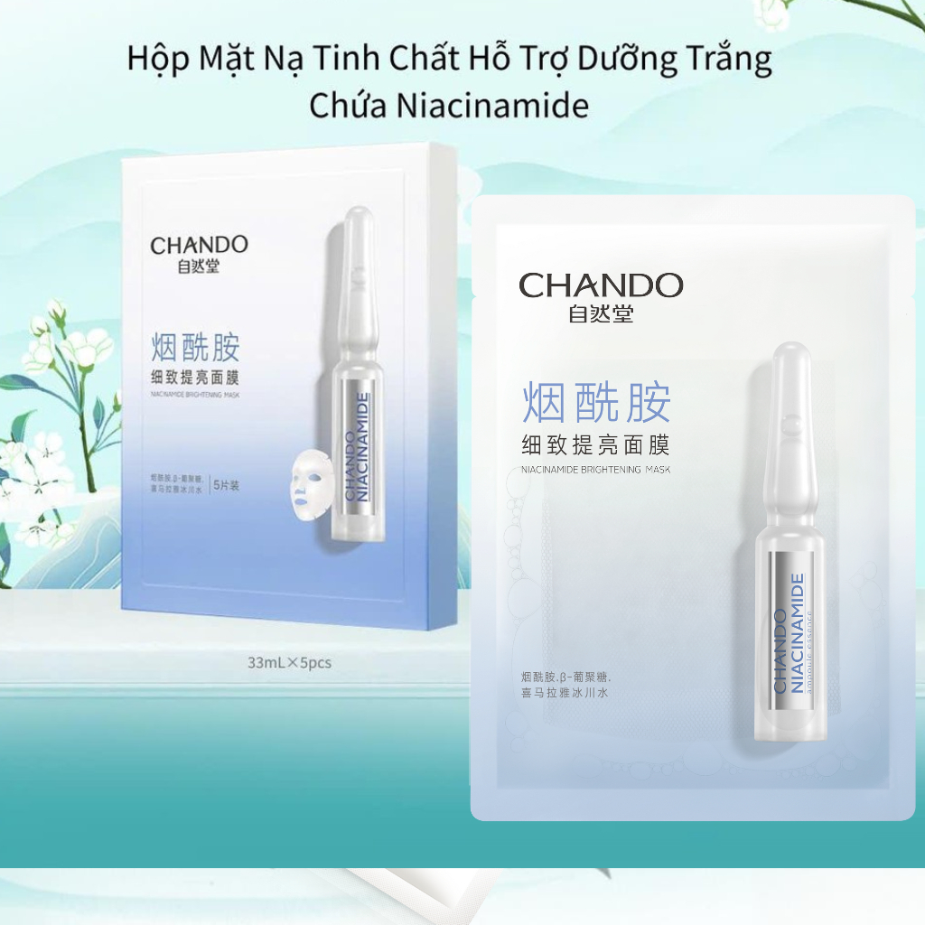 Mặt Nạ CHANDO Nội Địa Trung Cao Cấp Hỗ Trợ Dưỡng Trắng Phục Hồi Da Se ...