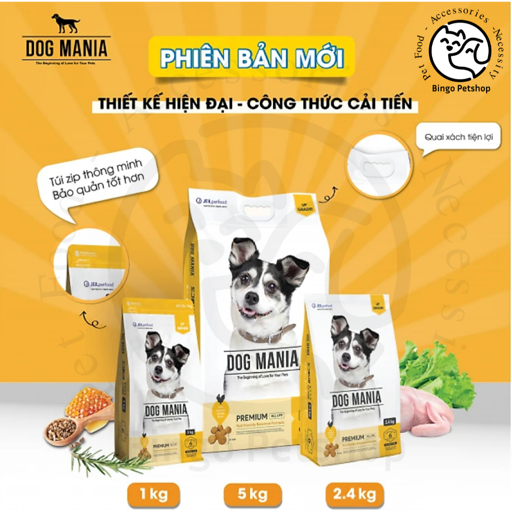 5kg thức ăn cho chó Dog Mania premium | Shopee Việt Nam