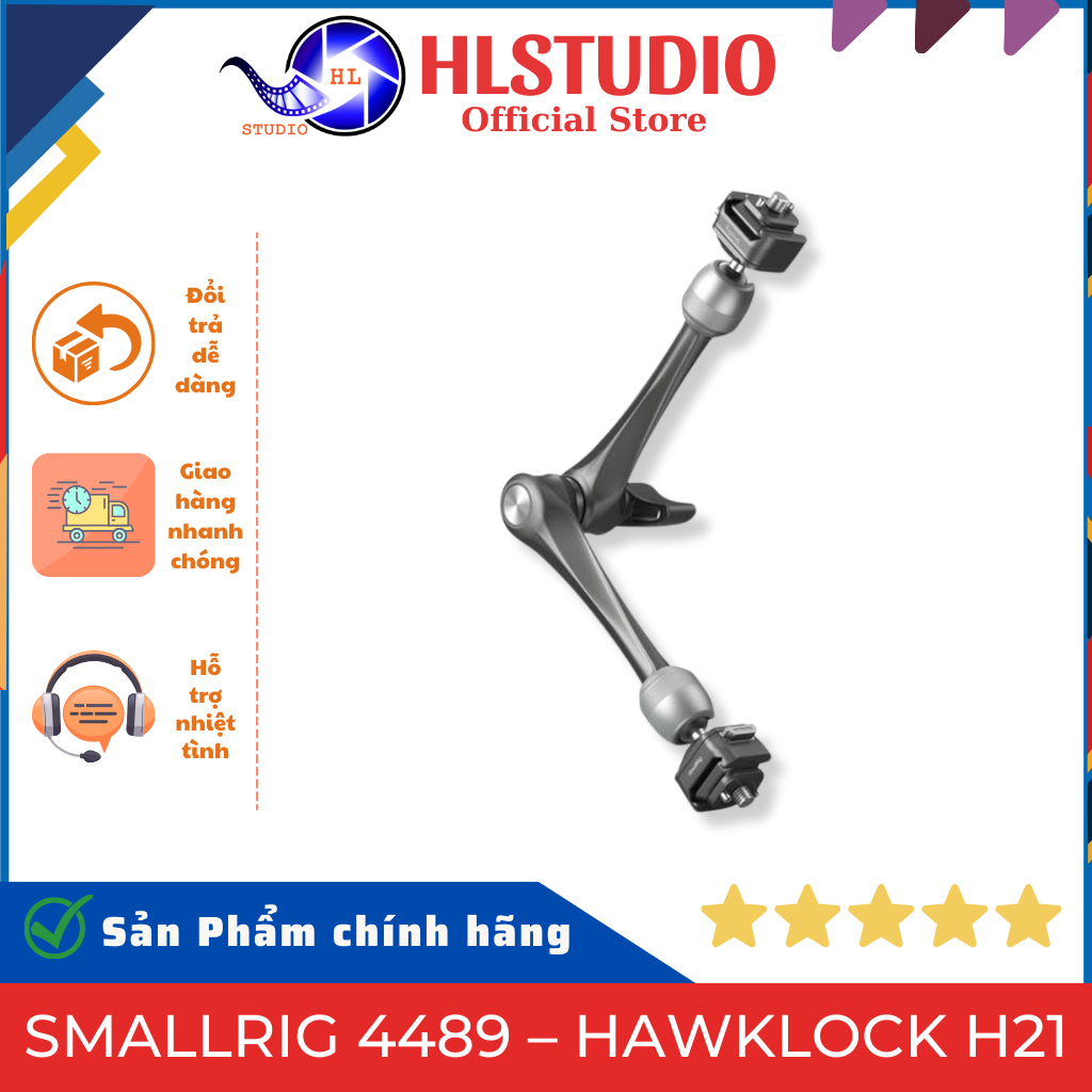 SmallRig 4489 – HawkLock H21 Quick Release Rosette Magic Arm 11″ – Hợp ...