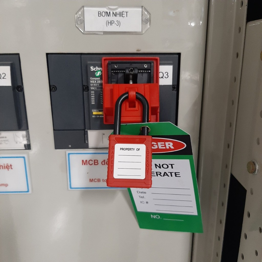 MCB, MCCB Lockout - Khóa attomat - khóa cầu dao BD-D12X | Shopee Việt Nam