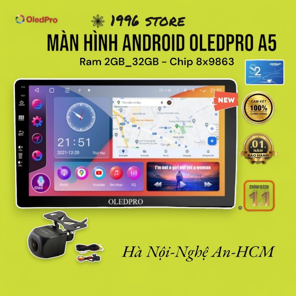 Màn hình ô tô Màn Hình Android Ô Tô OledPro A5 _ P450 _ A1s_ X4_X4S_X4 ...