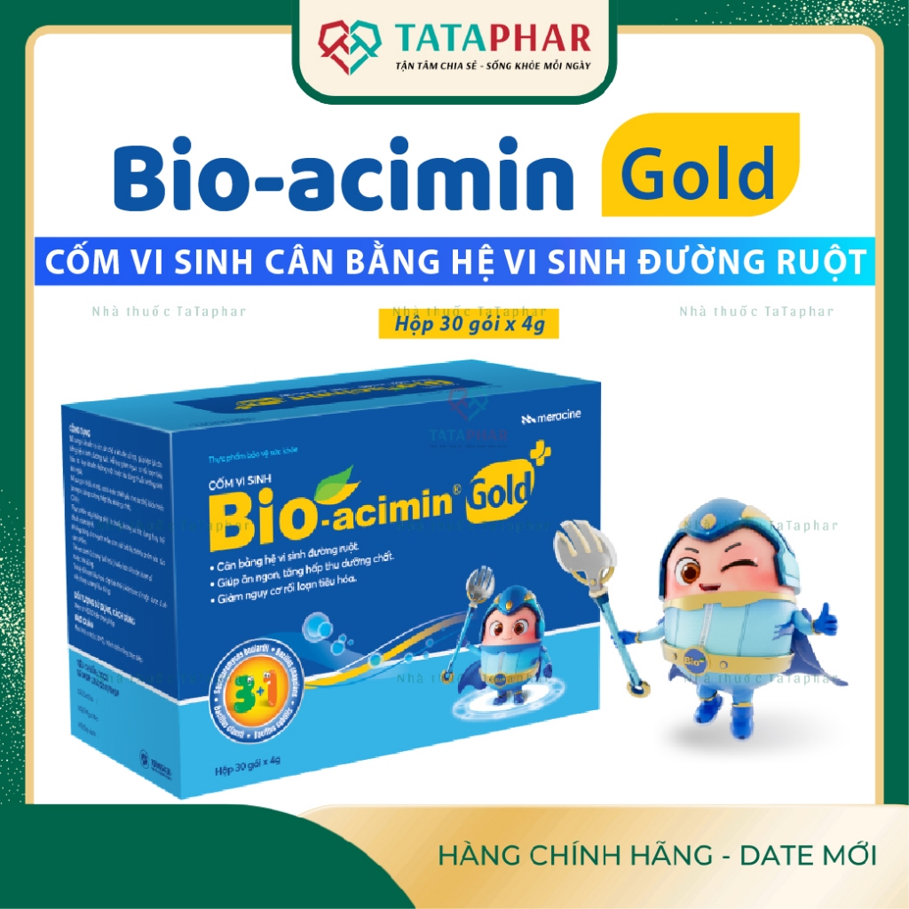 Cốm vi sinh Bio acimin Gold - Hỗ trợ trẻ ăn ngon tự nhiên bổ sung vi ...