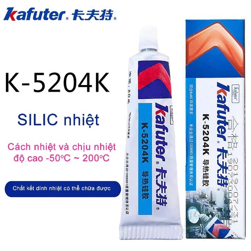 Keo tản nhiệt, kafuter 5024k, 704b, 5911B keo tản nhiệt silicon, keo dán tản nhiệt, | Shopee ...
