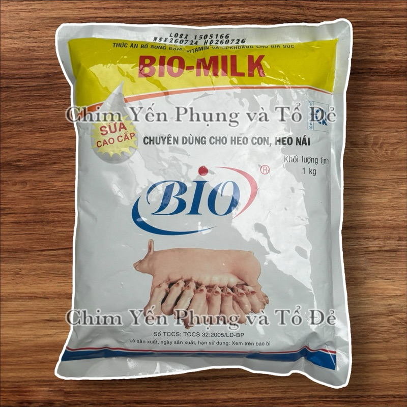 Bio Milk 1Kg- Sữa cao cấp chuyên dùng cho heo con và heo nái. | Shopee ...