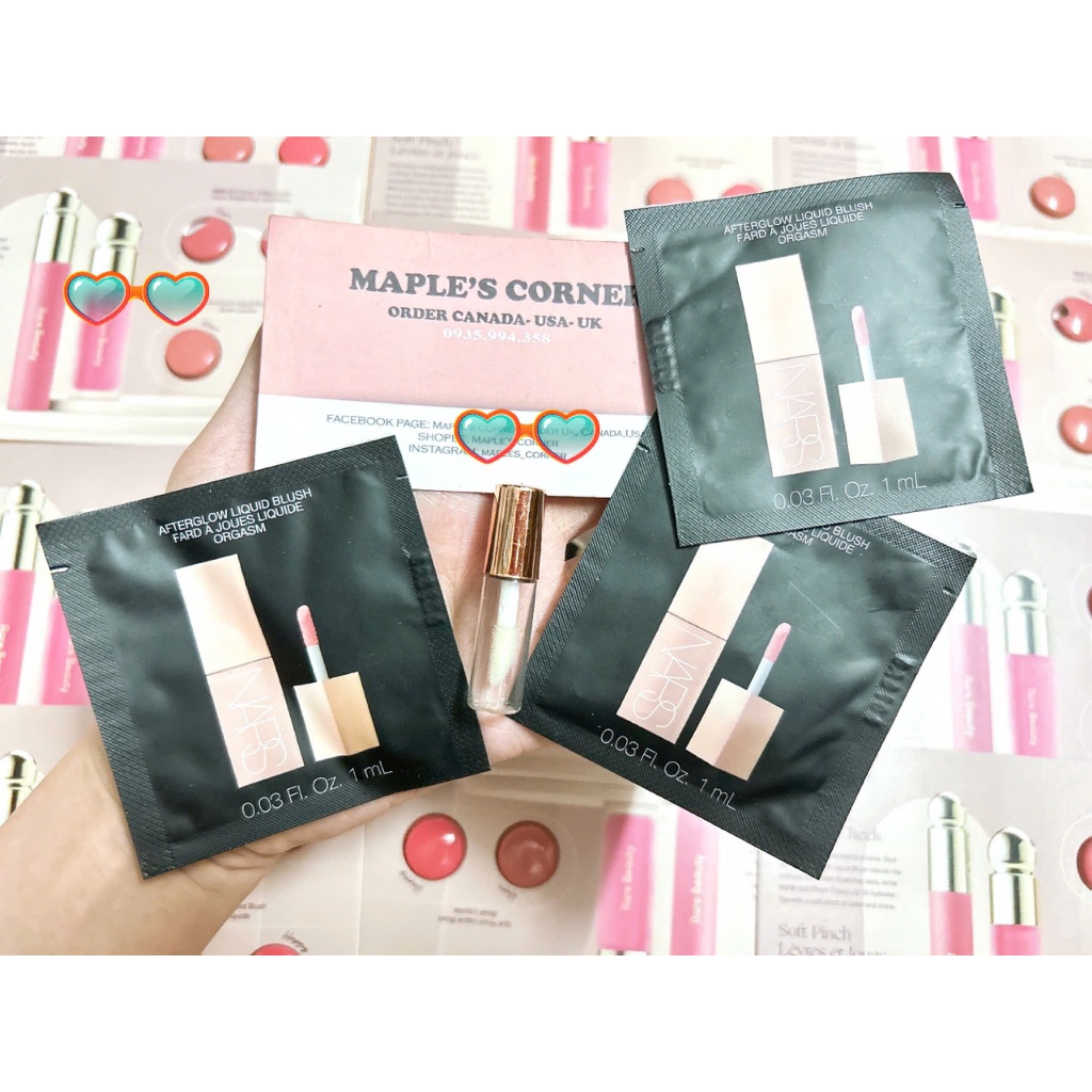 Má Hồng Kem Nars After Glow Liquid Blush Màu Orgasm 1ml | Shopee Việt Nam