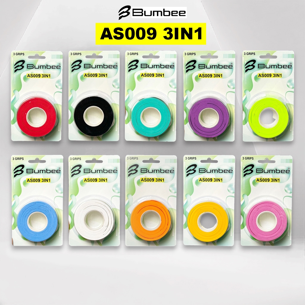 Quấn cán BUMBEE B AS009 3IN1 êm bám thấm hút mồ hôi tốt vỉ 3 chiếc tiện ...