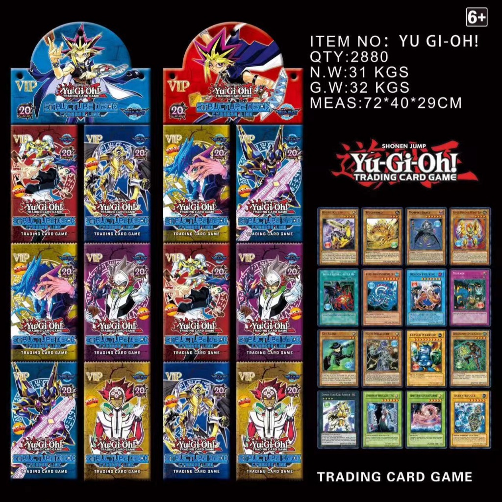 Thẻ bài YuGiOh tiếng Anh hộp bộ card deck random in Yu-Gi-Oh | Shopee ...