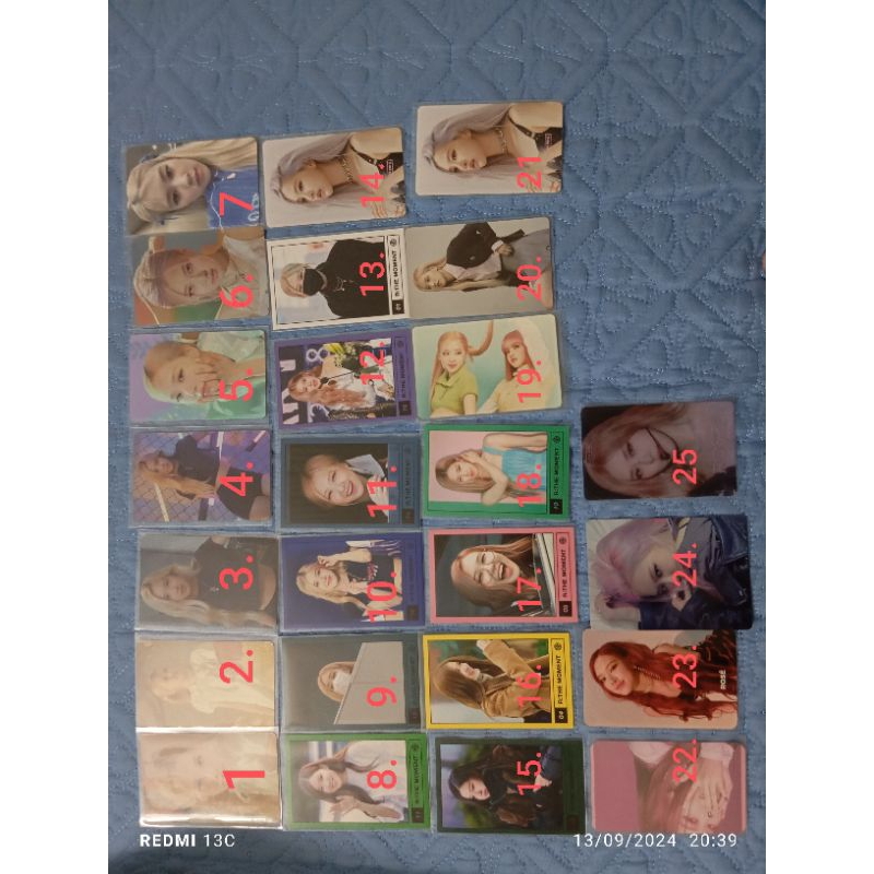 Card off/fansite Rosé Blackpink | Shopee Việt Nam