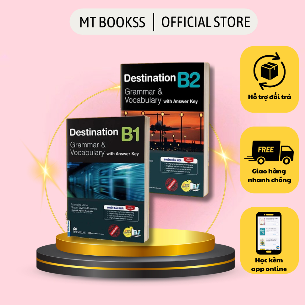 Sách - Destination B1 & B2 Grammar and Vocabulary Kèm Đáp Án Lẻ/Combo ...