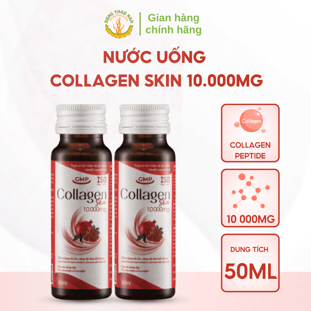 Collagen Skin 10 000mg Đông Thảo Nam - Hộp 5 lọ | Shopee Việt Nam