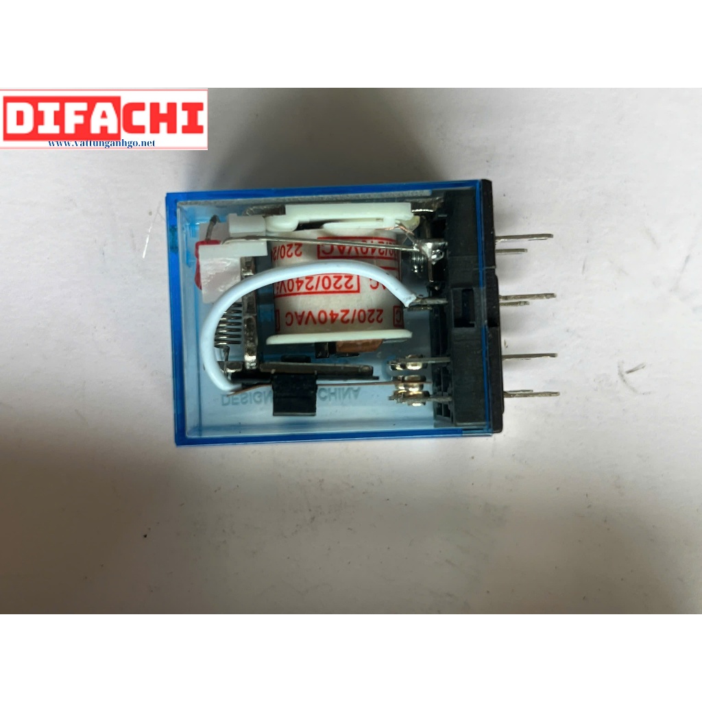 Rơ Le Trung Gian 8 Chân 14 Chân omron Relay MY4N LY2N 220V 24VDC | Shopee Việt Nam