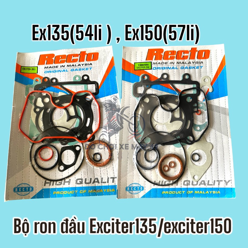 Bộ ron đầu exciter 135/ Exciter150 Recto chính hãng | Shopee Việt Nam