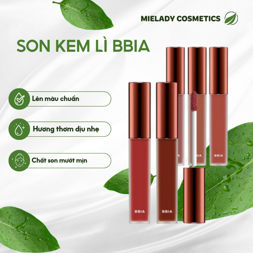 Son Kem Lì Bbia Last Velvet Lip Tint Version 1 (5 màu) 5g - Chính hãng New 2024 | Shopee Việt Nam