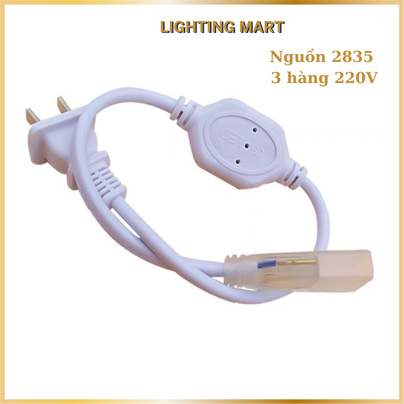 Nguồn dây led 2835 3 hàng led 220V - Sử dụng cho dây led 2835 3 hàng ...