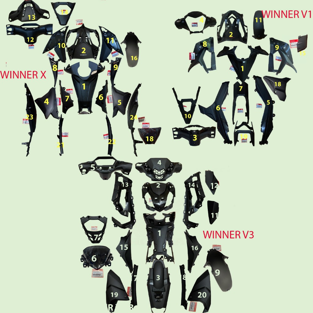 ( hà nội) DÀN ÁO NHỰA NHÁM WINNER V1, WINNER X, WINNER V3 ZIN CHÍNH ...