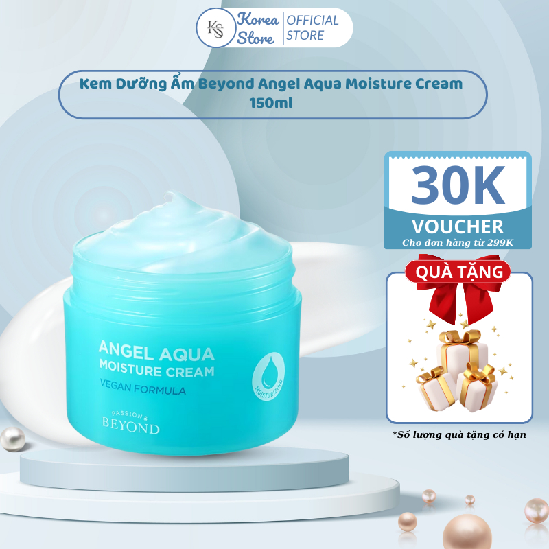 Kem Dưỡng Ẩm Chuyên Sâu Cho Da Khô Beyond Angel Aqua Moisture Barrier Cream 150ml Cấp Ẩm 100 giờ ...
