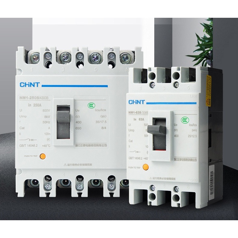 APTOMAT CHINT MCCB 3P/4P 63A - NM1-63S - Attomat khối 3 pha 63A | Shopee Việt Nam