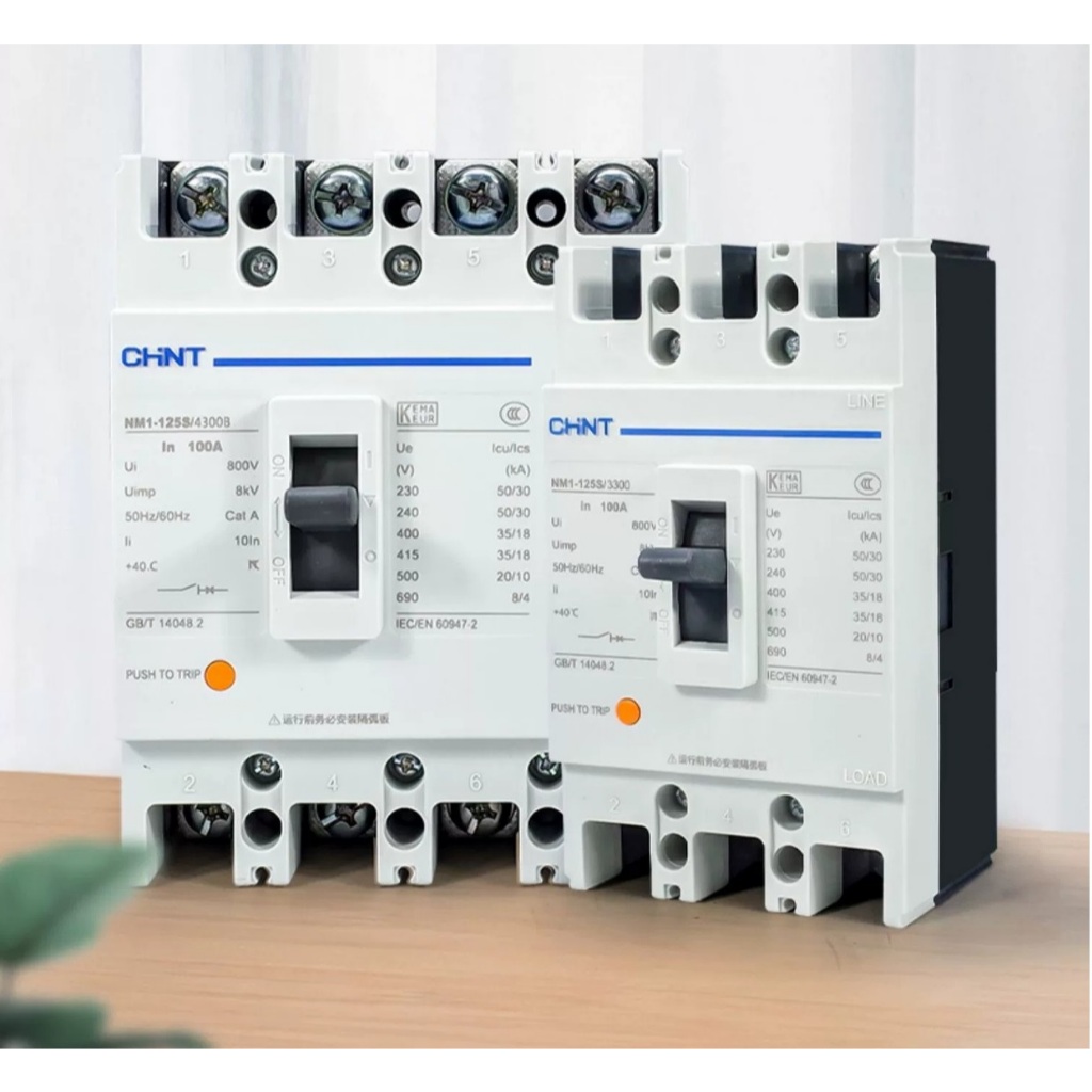 APTOMAT CHINT MCCB 3P/4P 63A - NM1-63S - Attomat khối 3 pha 63A | Shopee Việt Nam