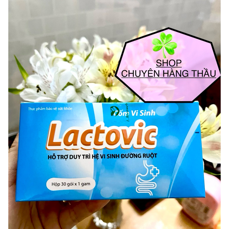 Cốm vi sinh có chứa kẽm ( men vi sinh dạng cốm ) Lactovic. Hỗ trợ duy trì hệ vi sinh đường ruột ...