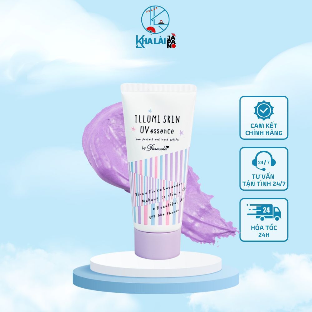 Kem chống nắng Dưỡng da nâng tông dạng gel Naris Parasola Illumi Skin ...