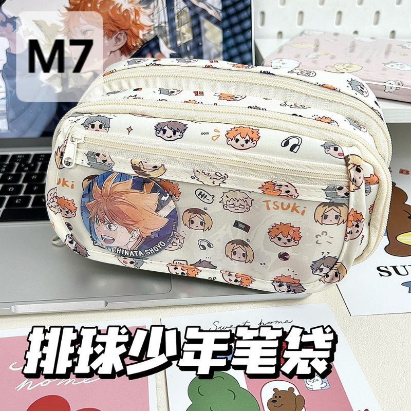 Hộp bút Miku, Haikyuu, Chiikawa, Capybara, Loopy,... | Shopee Việt Nam