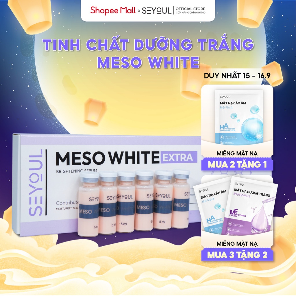Tinh Chất Dưỡng Trắng Da Meso White SEYOUL Hỗ Trợ Dưỡng Da Căng Bóng ...