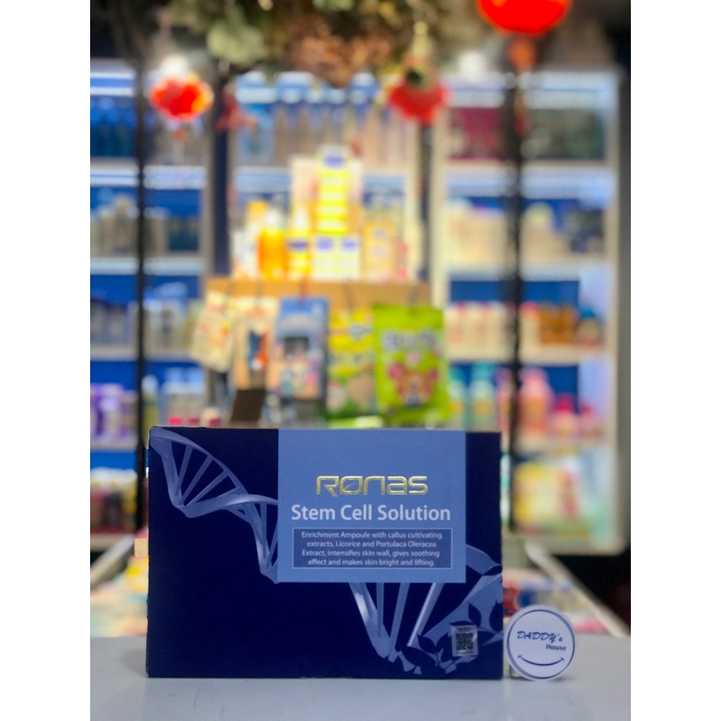 Tinh chất tế bào gốc Stem Cell Solution Ronas (10 x 5ml)date 20/7/2025 | Shopee Việt Nam