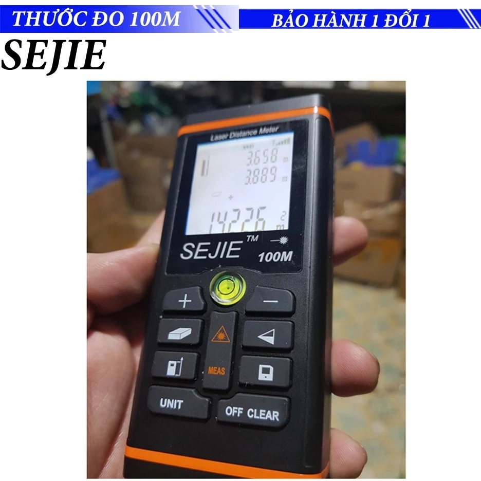 Thước đo khoảng cách Laser 100m SEJIE | Shopee Việt Nam