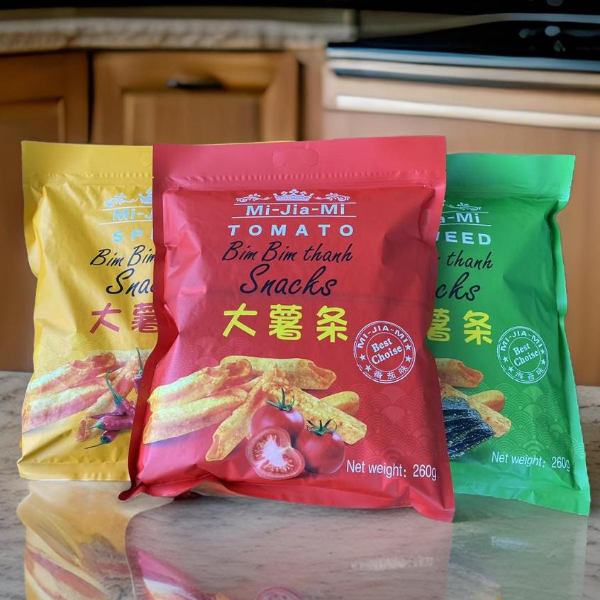 BIM BIM THANH SNACKS 260G KHỔNG LỒ 3 VỊ | Shopee Việt Nam