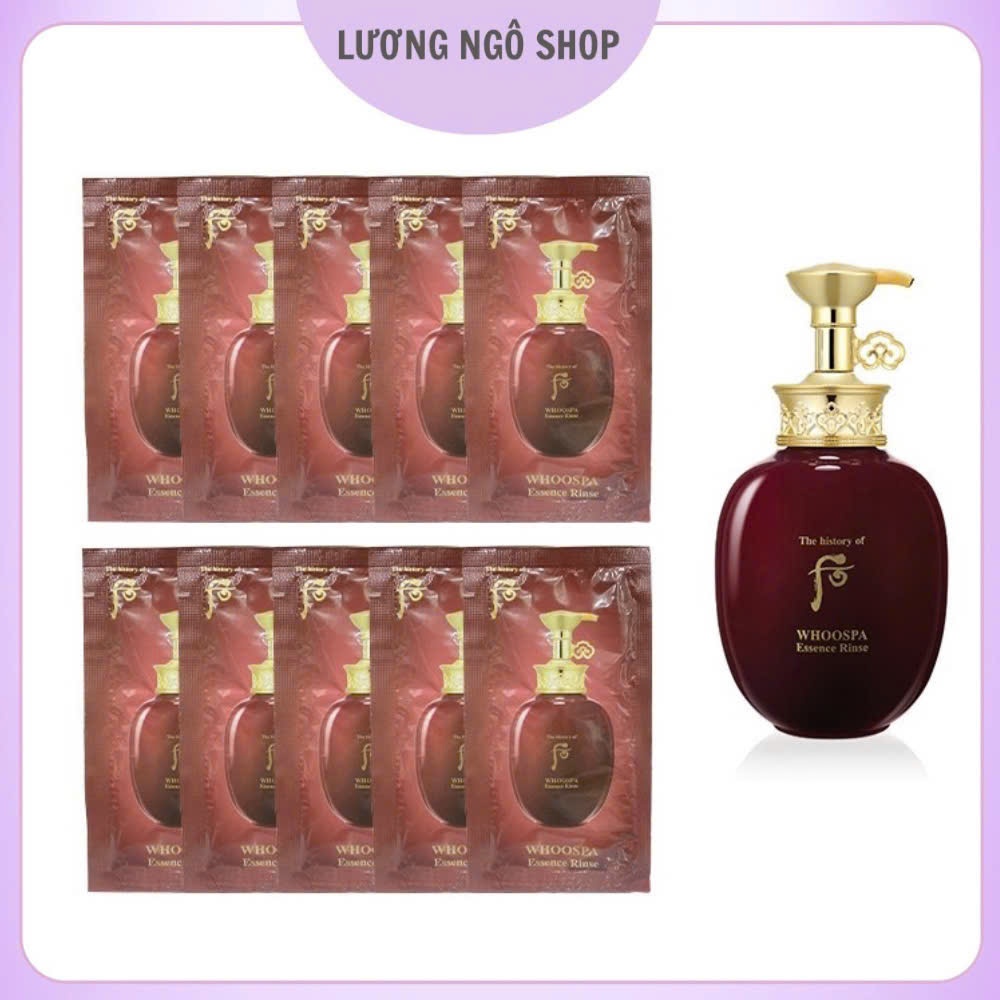 Gói dầu xả Whoo Đông y - Whoo Spa Essence Rinse 8ML | Shopee Việt Nam