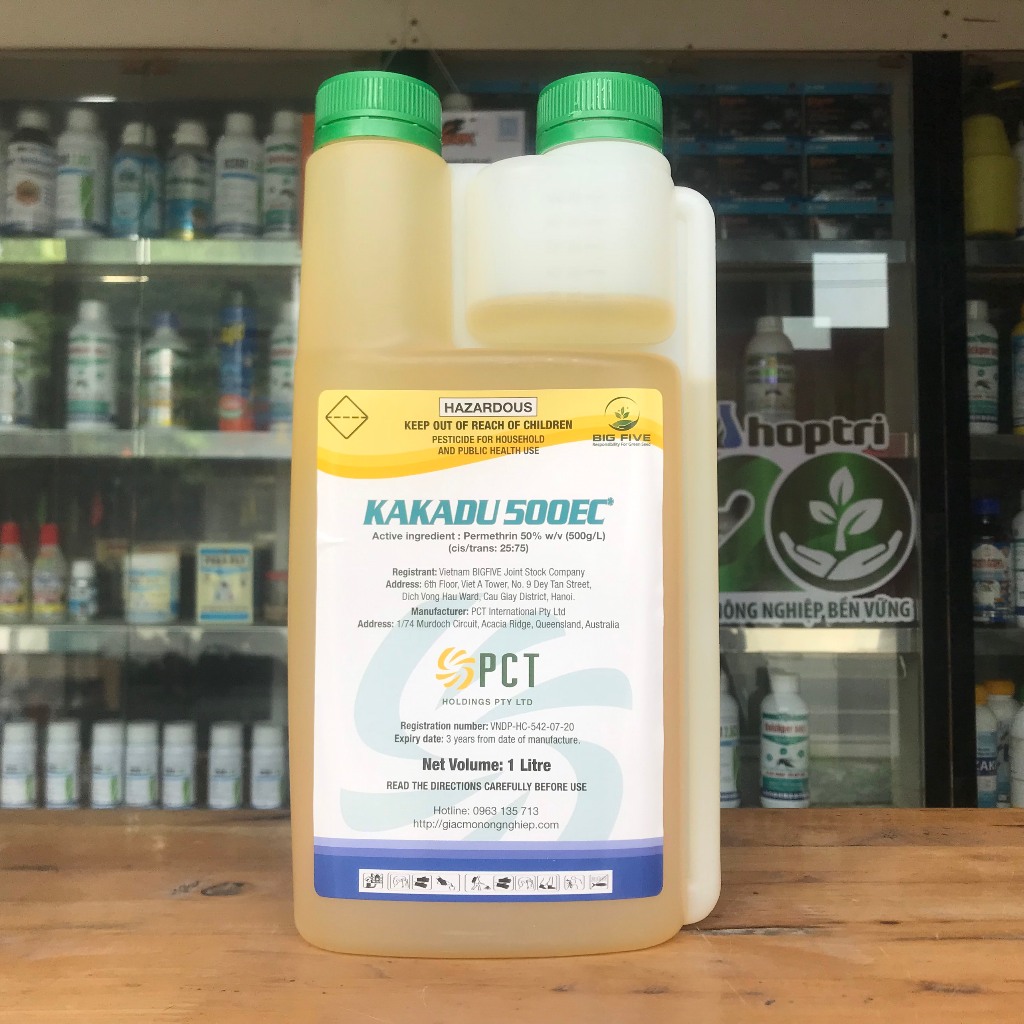 Thuốc diệt muỗi nhập khẩu nguyên chai từ Úc Kakadu 500EC (chai 500ml ...