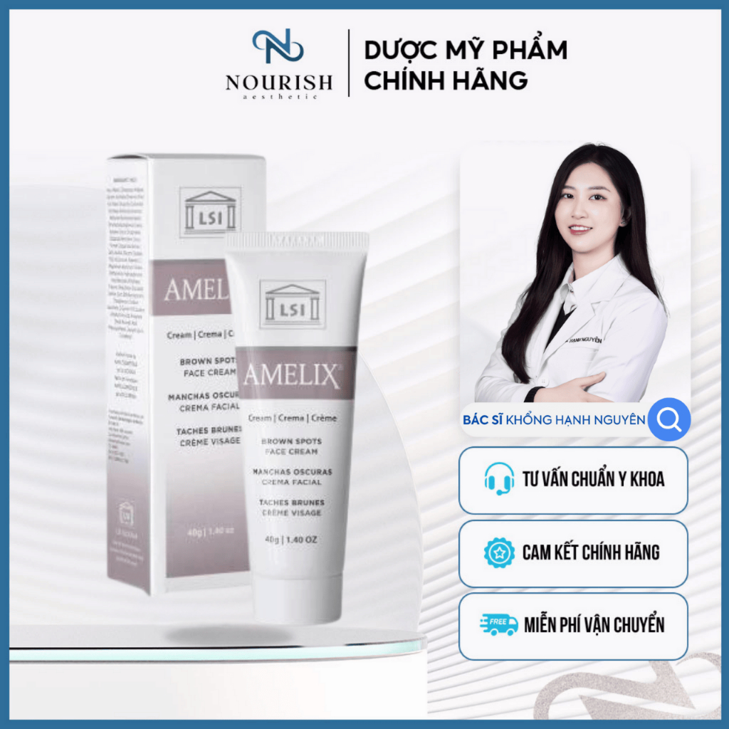 Kem Dưỡng Sáng Amelix Mờ Thâm Nám 40g | Shopee Việt Nam